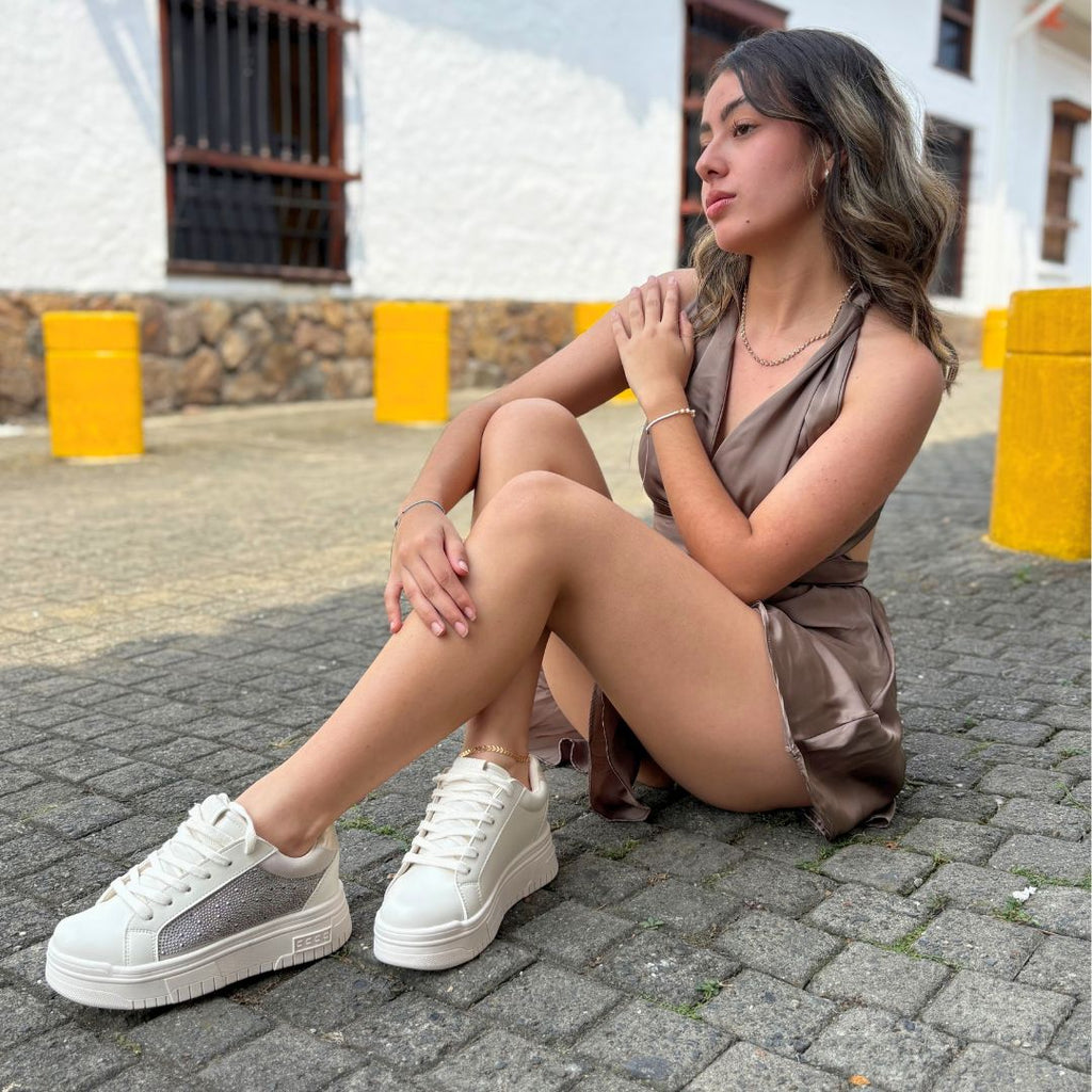 Tenis con brillantes para Mujer - GEMA – FRESHKA CO