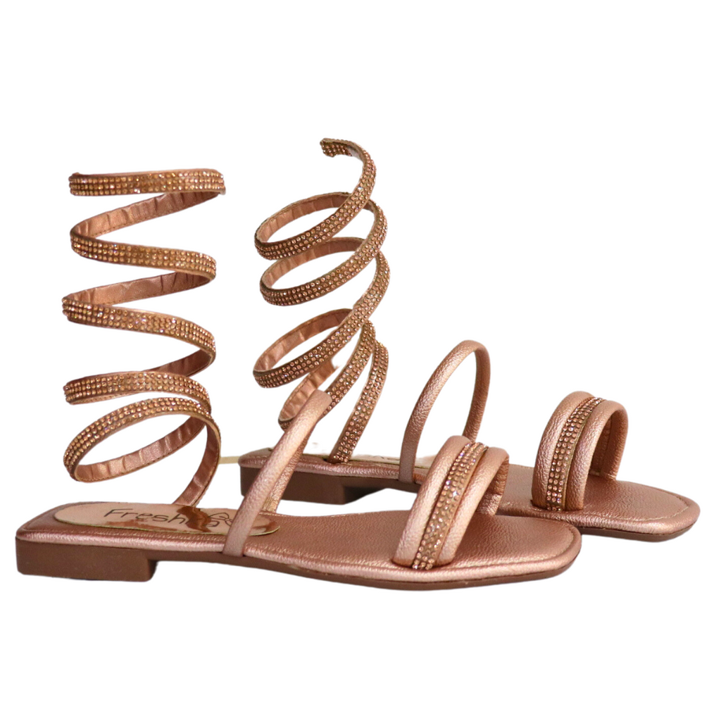Sandalias con brillantes para mujer – FRESHKA CO
